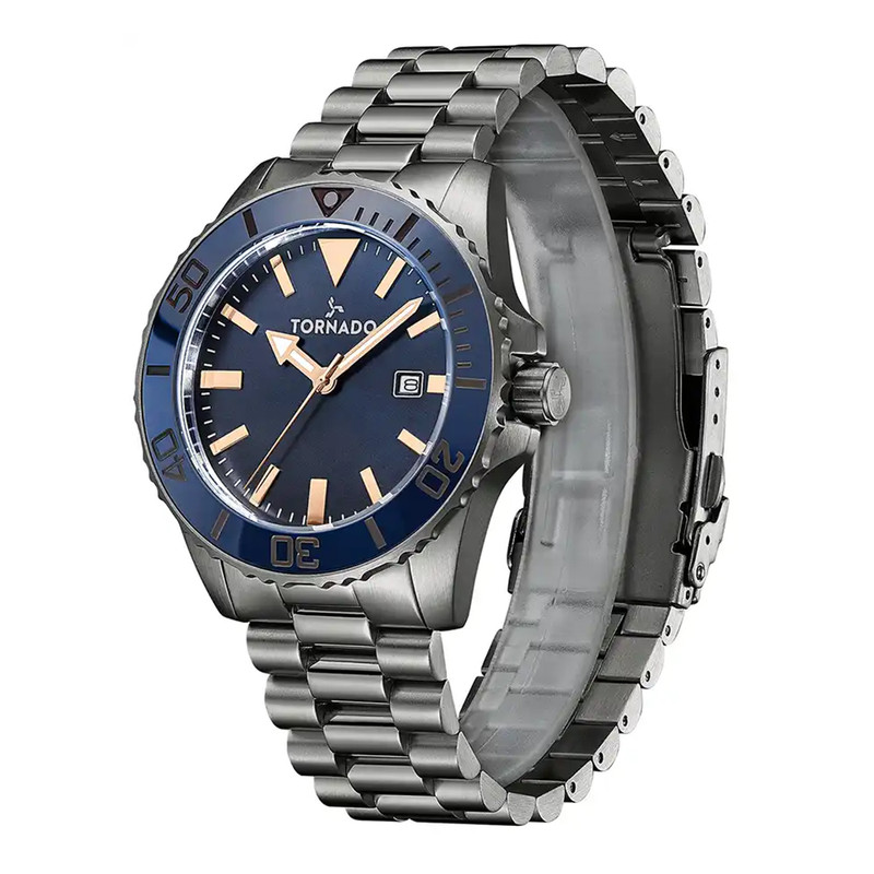 قیمت و خرید ساعت مچی عقربه‌ای مردانه تورنادو مدل T22001-XBXN