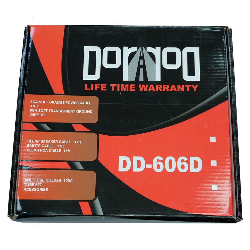 قیمت و خرید کیت سیم کشی آمپلی فایر خودرو دور دور مدل Dd 606d