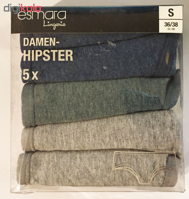 قیمت و خرید شورت زنانه اسمارا مدل Z-54878 مجموعه 5 عددی