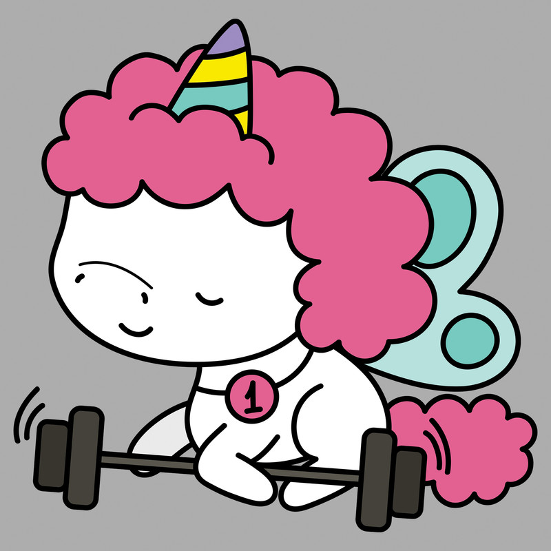 قیمت و خرید استیکر پارچه و لباس مدل dtf طرح یونیکورن کد H20.595 مجموعه 3 عددی