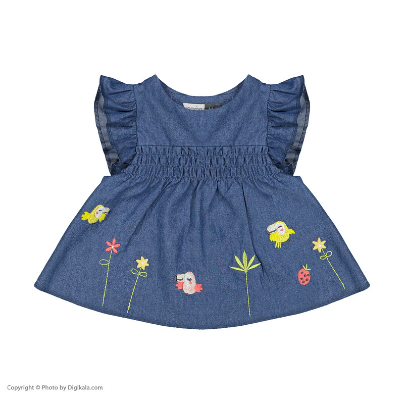 قیمت و خرید ست 3 تکه لباس نوزادی دخترانه ایندیگو مدل 2501902-50