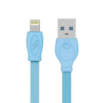 قیمت و خرید کابل تبدیل USB به لایتنینگ دبلیو کی مدل WDC-023 طول 3 متر