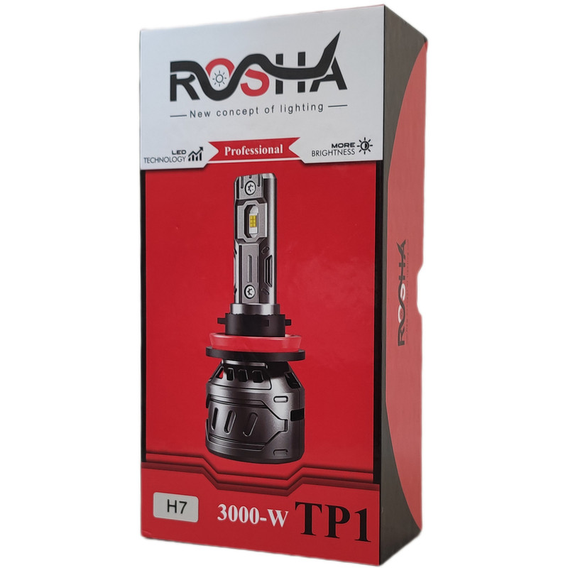 قیمت و خرید هدلایت لامپ خودرو روشا مدل TP1 پایه H7 بسته دو عددی