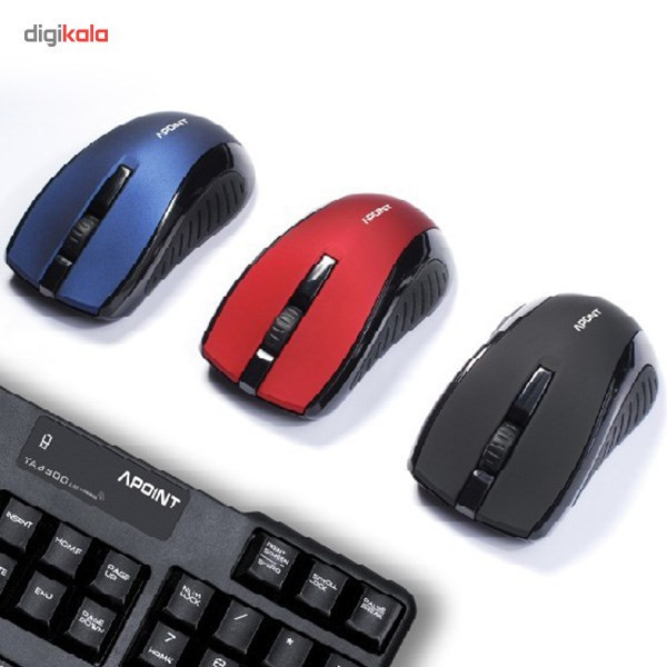 قیمت و خرید ماوس بی سیم و بسیار باریک Apoint مدل T6 II M Touch