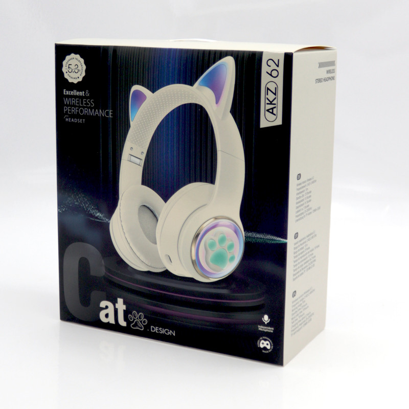 قیمت و خرید هدست بلوتوثی مدل گربه ای کد YPPK-AZK62