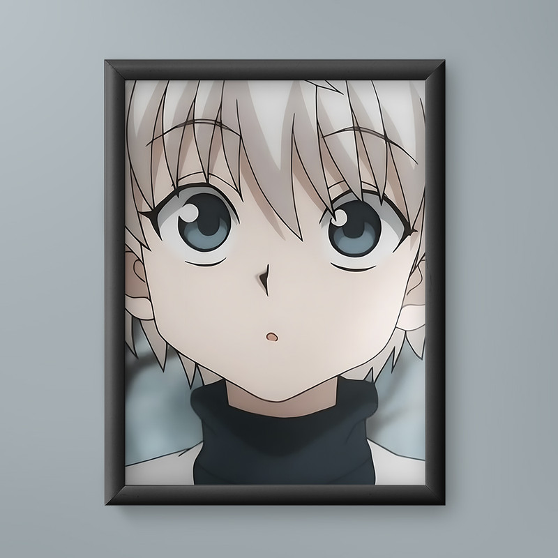 قیمت و خرید تابلو مدل انیمه کیلوا زولدیک هانتر ایکس هانتر Killua Zoldyck Hunter × Hunter Anime 03