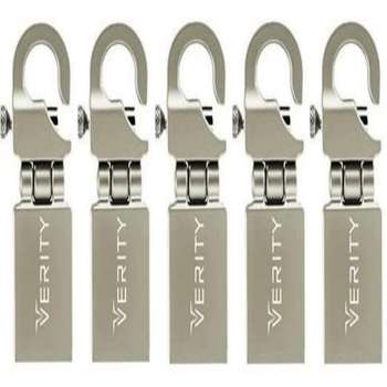 قیمت و خرید فلش مموری وریتی مدل V806 USB2.0 ظرفیت 32 گیگابایت بسته 5 عددی