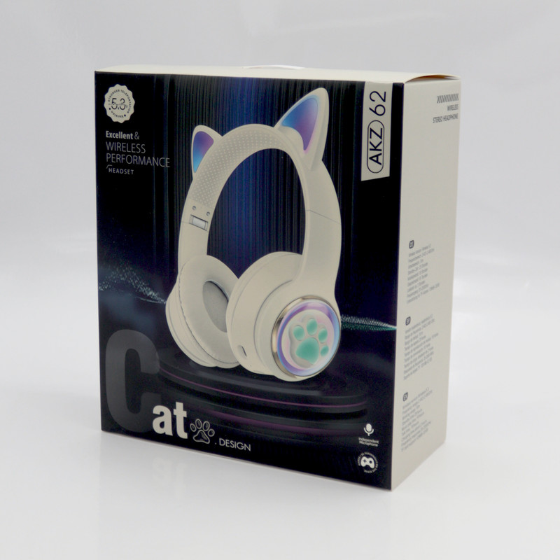 قیمت و خرید هدست بلوتوثی مدل گربه ای کد YPBF-AZK62