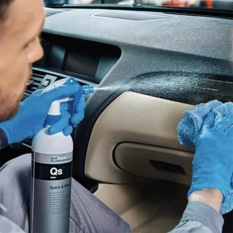 قیمت و خرید اسپری واکس کخ شیمی مدل Qs Quick & Shine حجم 1 لیتر
