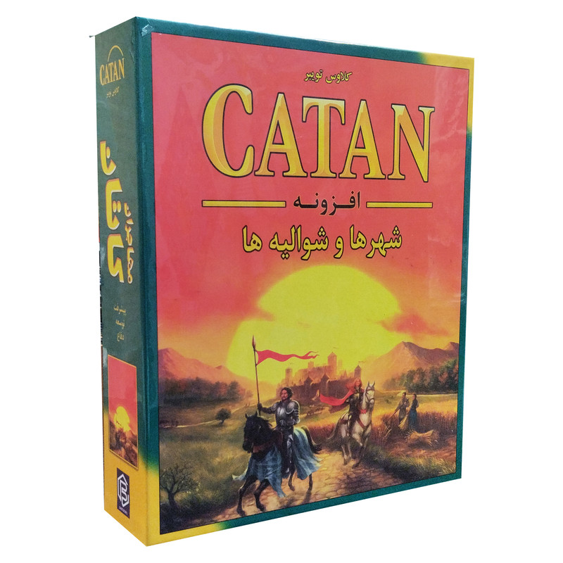 قیمت و خرید بازی فکری مدل افزونه کاتان شهرها و شوالیه ها Catan Cities