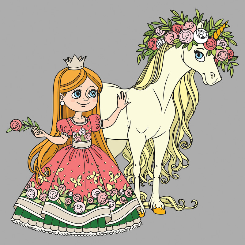 قیمت و خرید استیکر پارچه و لباس مدل dtf طرح یونیکورن کد H15.325 مجموعه 4 عددی