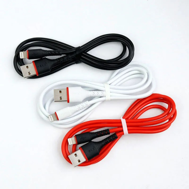 قیمت و خرید کابل USB به لایتنینگ هیسکا مدل LX-728R طول 1 متر