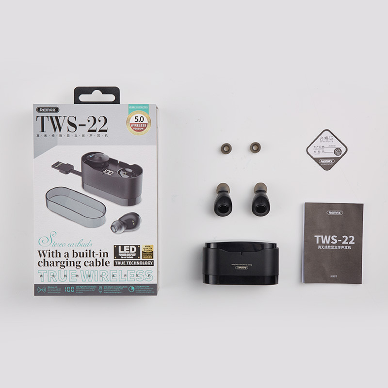 قیمت و خرید هندزفری بلوتوثی ریمکس مدل TWS-22