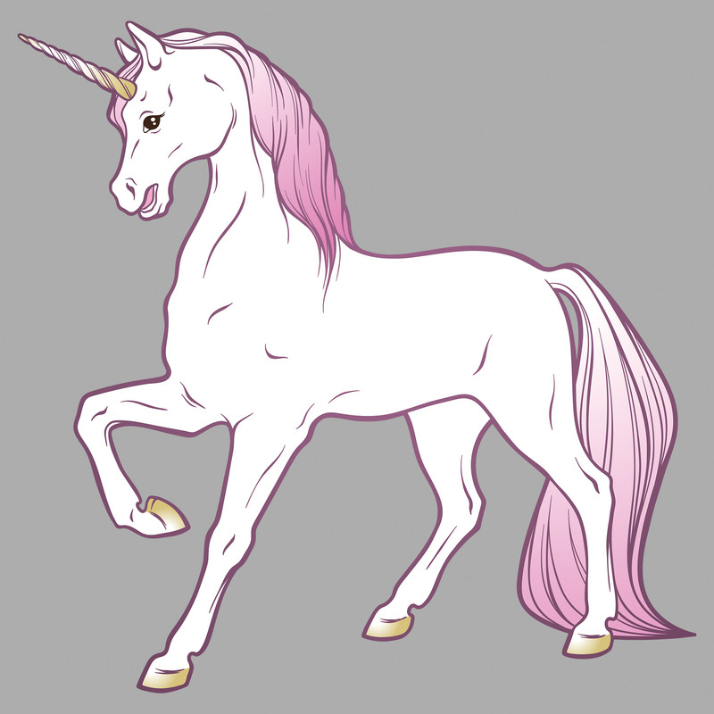 قیمت و خرید استیکر پارچه و لباس مدل dtf طرح یونیکورن کد H15.791 مجموعه 4 عددی