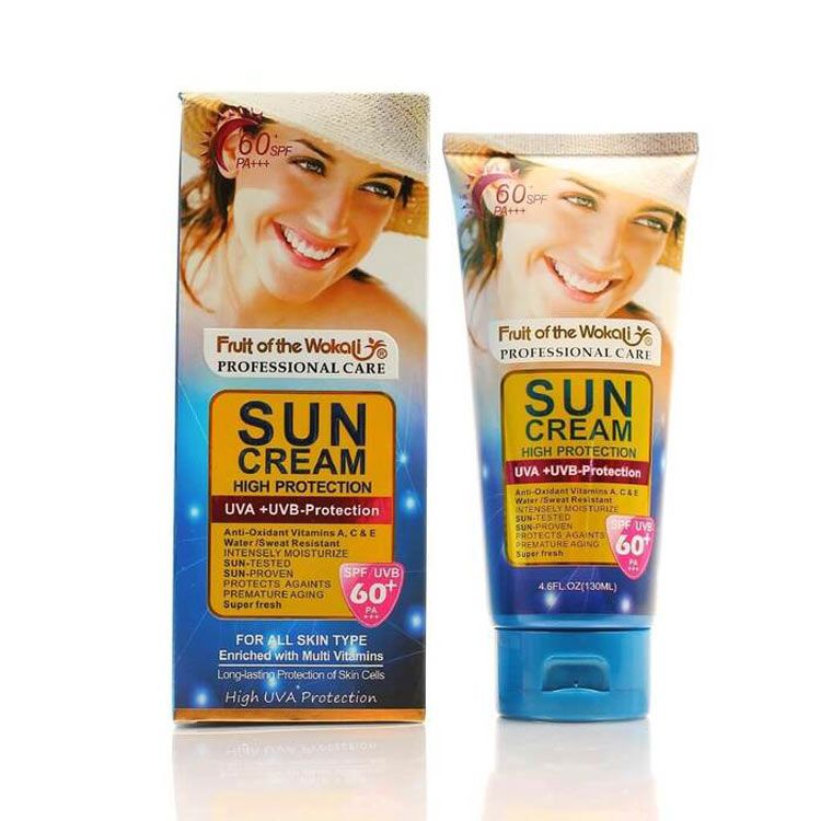 قیمت و خرید کرم ضد آفتاب بدون رنگ ووکالی مدل SPF60 محافظ UVA ،UVB و +++PA، روشن‌کننده، ضد پیری ...
