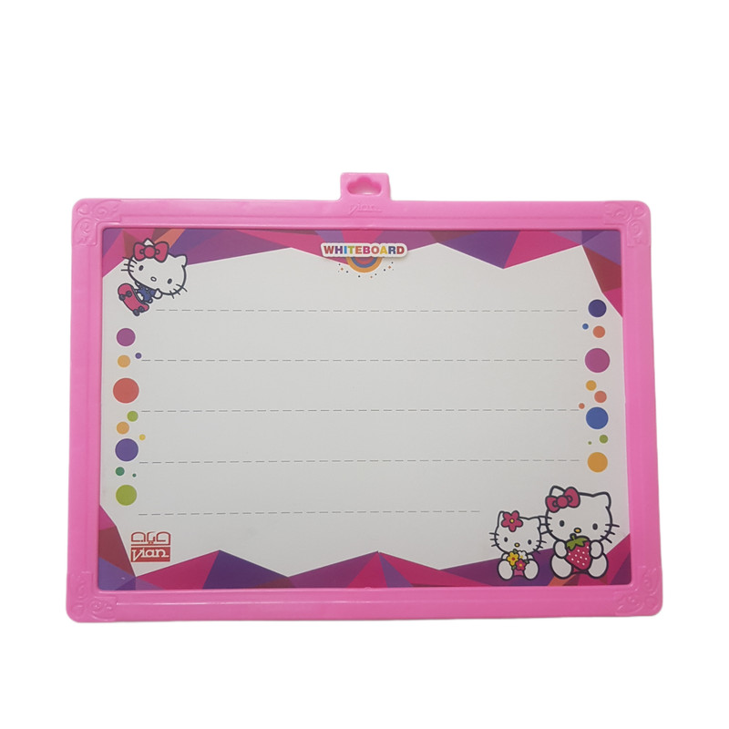 قیمت و خرید تخته دو رو ویان مدل Hello Kitty سایز 24x35 سانتی‌متر به همراه تخته پاک کن و ماژیک و