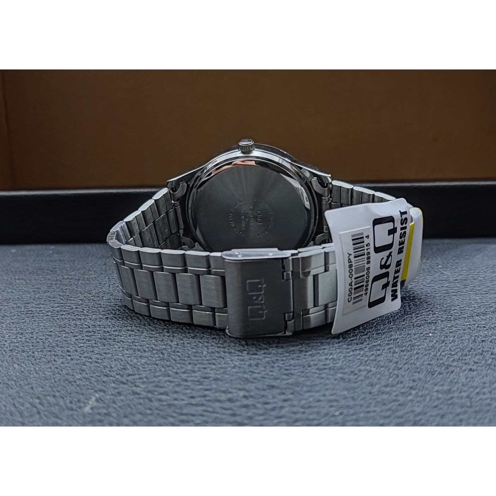 ساعت مچی عقربه‌ای مردانه کوارتز کیو اند کیو مدل C00A-008PY کیو اند کیو | دیجی‌استایل