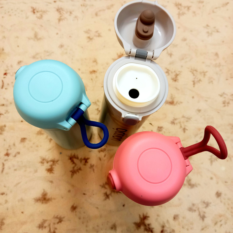 قیمت و خرید ماگ سفری اکشن مدل دسته دار سیلیکونی Ghy7 گنجایش 0.5 لیتر