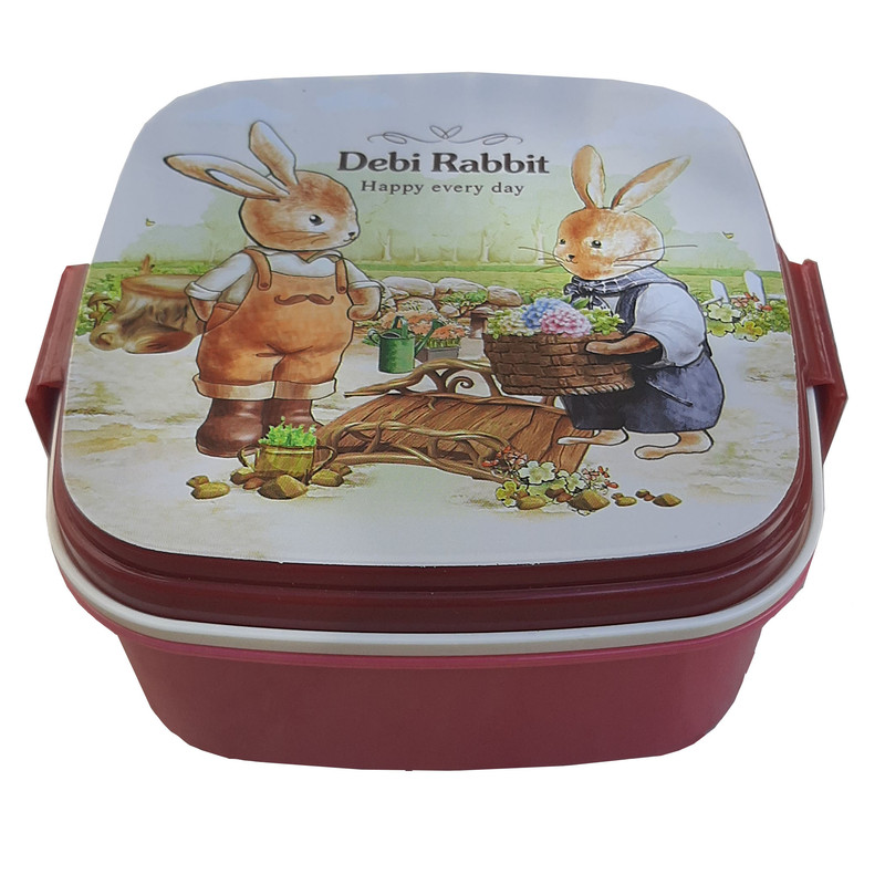 قیمت و خرید ظرف غذای کودک مدل Debi Rabbit کد 4401