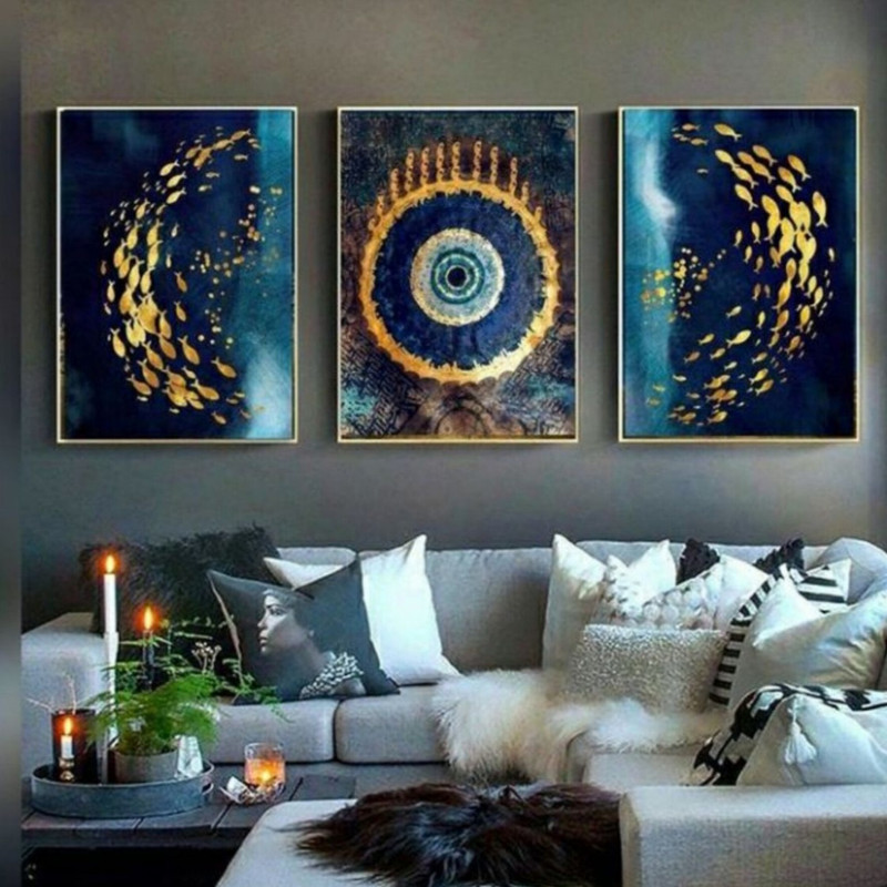 قیمت و خرید تابلو کد 4058 مجموعه 3 عددی