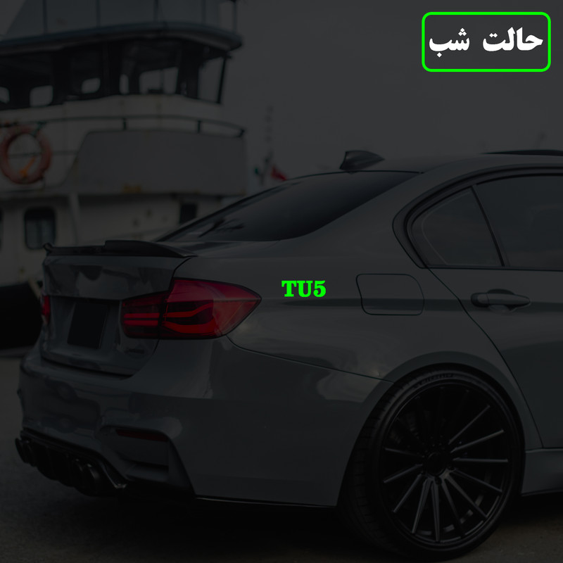 قیمت و خرید برچسب بدنه خودرو مدل شب تاب طرح tu5کدCK