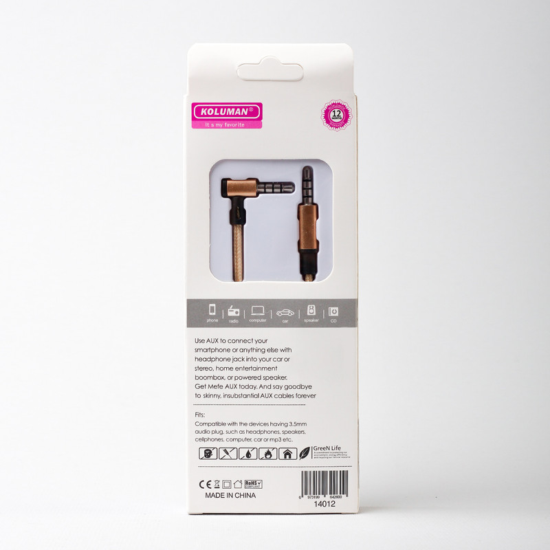 قیمت و خرید کابل AUX کلومن مدل KA-37