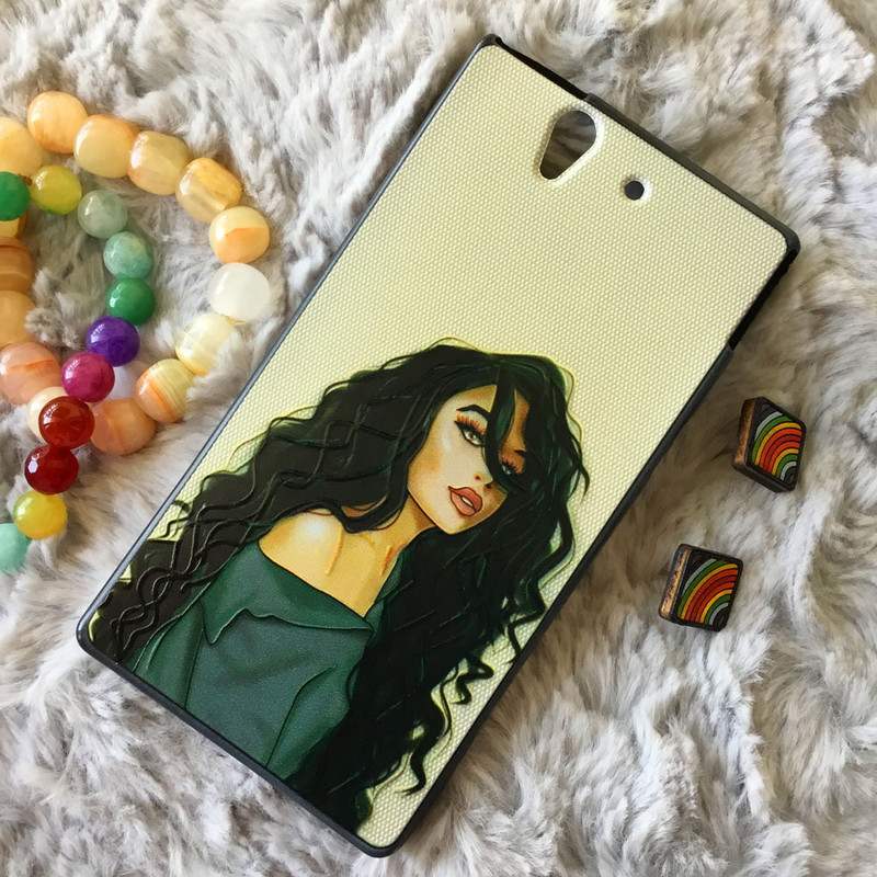 قیمت و خرید کاور طرح لیدی کد S3593 مناسب برای گوشی موبایل سونی Xperia Z