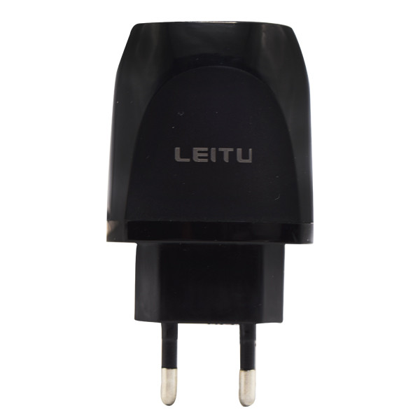 قیمت و خرید شارژر دیواری لیتو مدل LEITU LH - 19 به همراه کابل تبدیل MICROUSB
