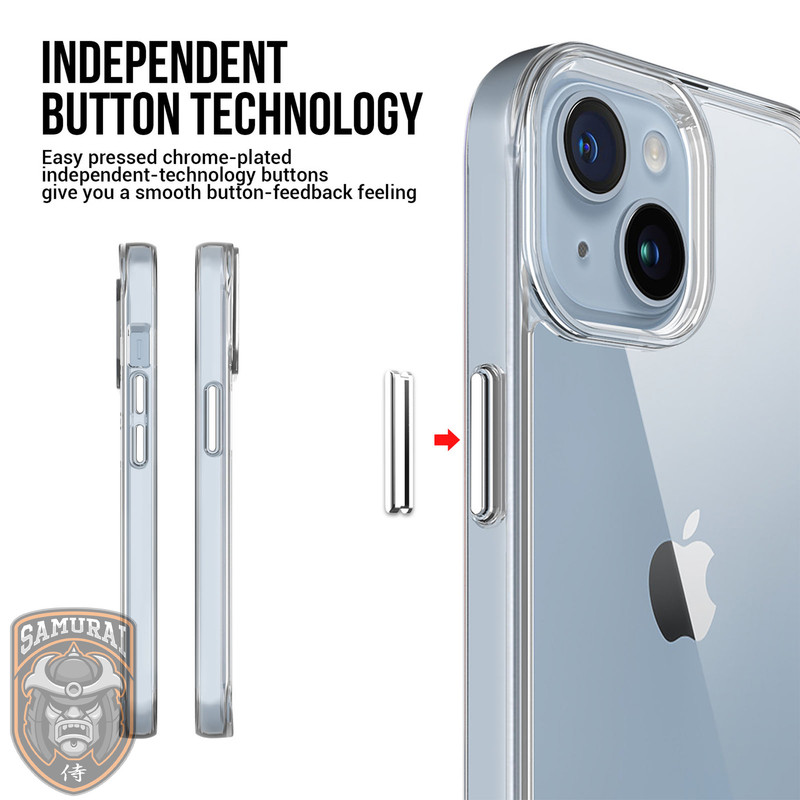 قیمت و خرید کاور سامورایی مدل Space مناسب برای گوشی موبایل اپل Iphone 15