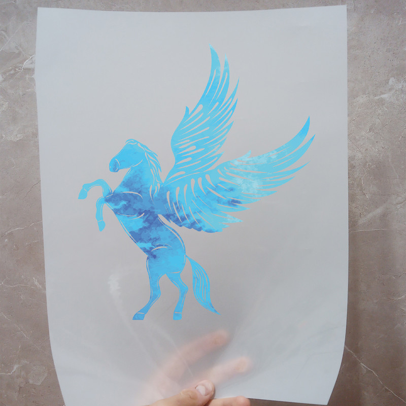 قیمت و خرید استیکر پارچه و لباس مدل dtf طرح یونیکورن کد H20.1019 مجموعه 3 عددی