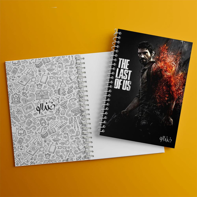 قیمت و خرید دفتر مشق 50 برگ خندالو مدل بازی د لست آف آس The Last Of Us