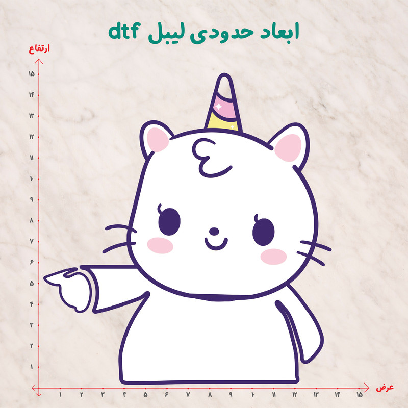 قیمت و خرید استیکر پارچه و لباس مدل dtf طرح یونیکورن کد H15.873 مجموعه 4 عددی
