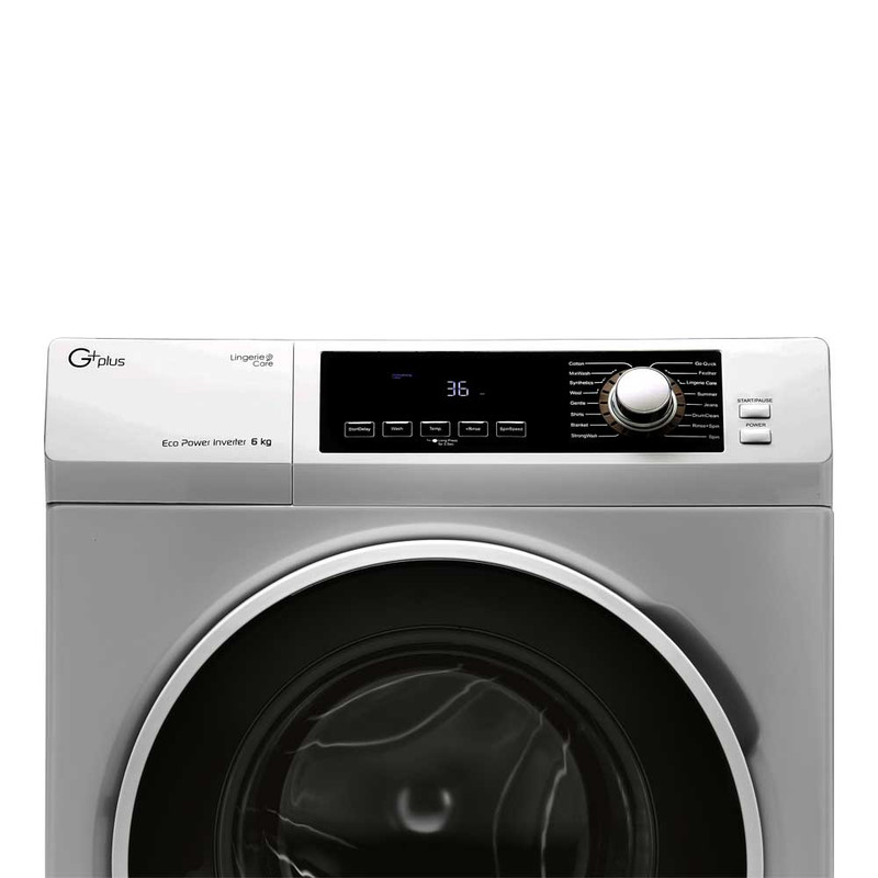 قیمت و خرید ماشین لباسشویی جی پلاس مدل GWM-K613 ظرفیت 6 کیلوگرم