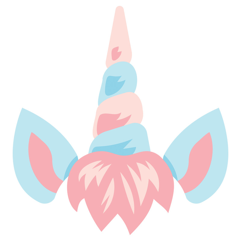 قیمت و خرید استیکر پارچه و لباس مدل dtf طرح یونیکورن کد H20.23 مجموعه 3 عددی