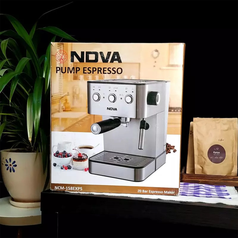 قیمت و خرید اسپرسو ساز نوا مدل NCM-158EXPS
