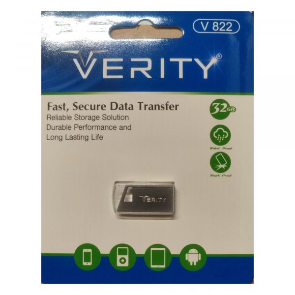 قیمت و خرید فلش مموری وریتی مدل V822 ظرفیت 32 گیگابایت