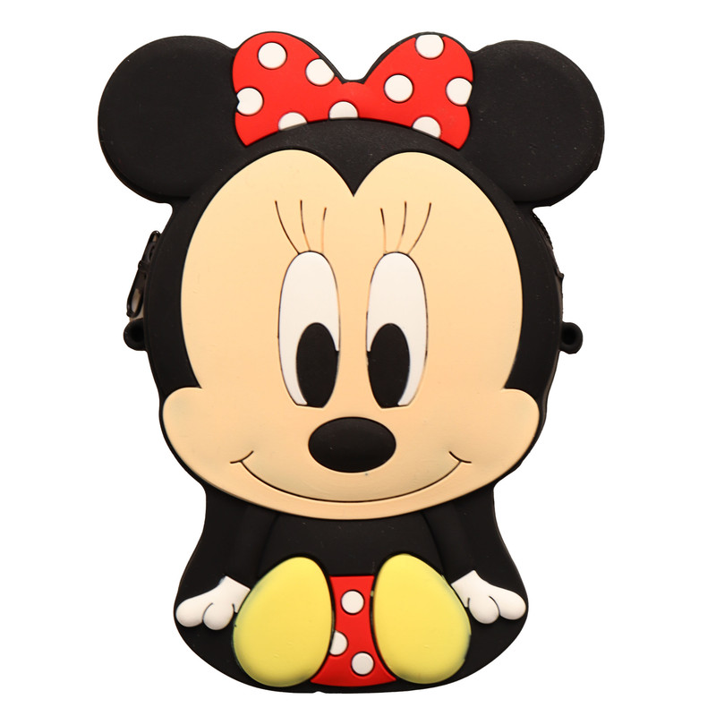 قیمت و خرید کیف رودوشی بچگانه مدل سیلیکونی میکی موس کد 033b