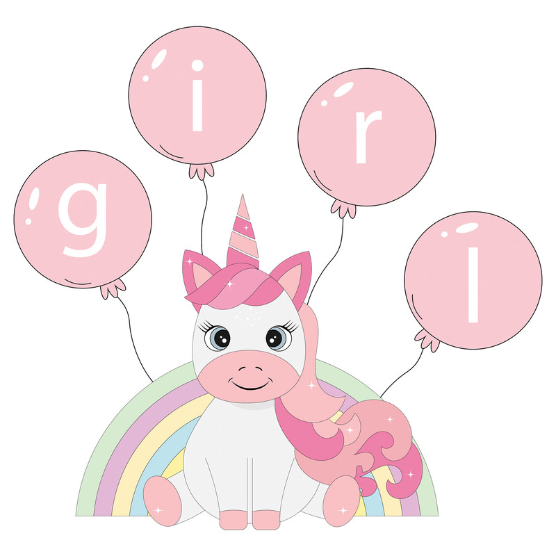 قیمت و خرید استیکر پارچه و لباس مدل dtf طرح یونیکورن کد H20.857 مجموعه 3 عددی