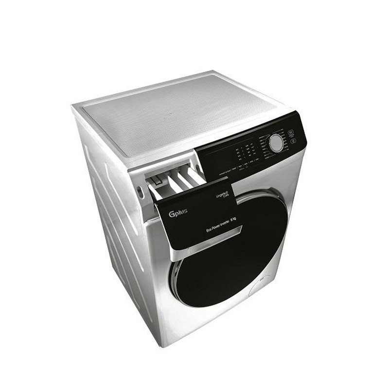 قیمت و خرید ماشین لباسشویی جی پلاس مدل GWM-P8540W ظرفیت ۸ کیلوگرم