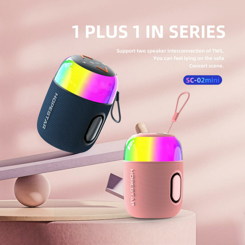 قیمت و خرید اسپیکر بلوتوثی قابل حمل هوپ استار مدل sc02