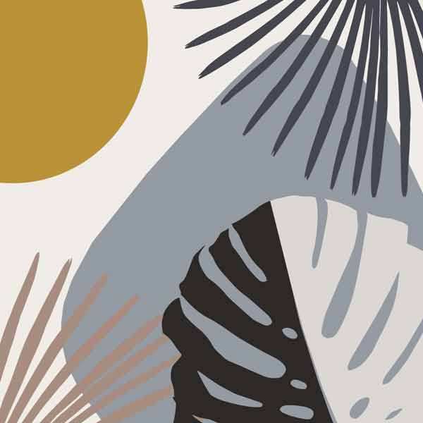 قیمت و خرید تابلو بوم چاپی طرح برگ انجیری کد LAV-1805