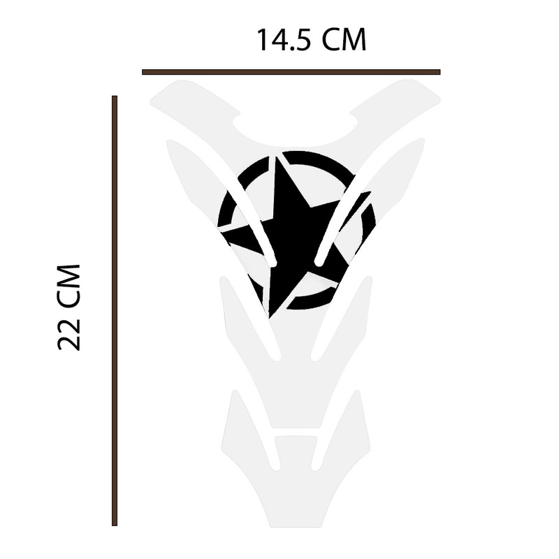 قیمت و خرید برچسب باک موتورسیکلت مدل N12