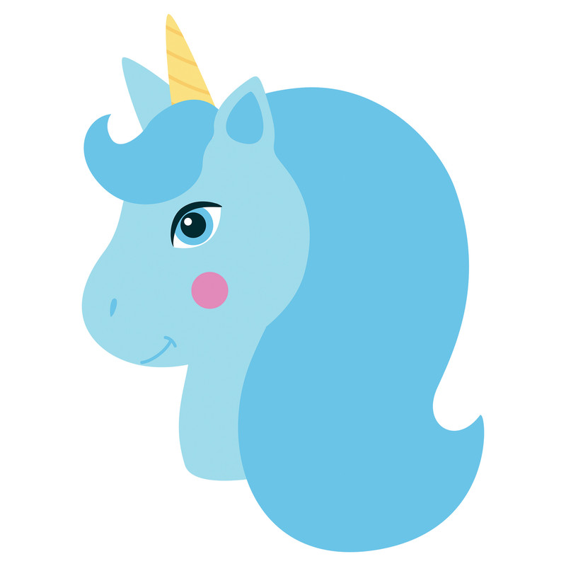 قیمت و خرید استیکر پارچه و لباس مدل dtf طرح یونیکورن کد H20.867 مجموعه 3 عددی