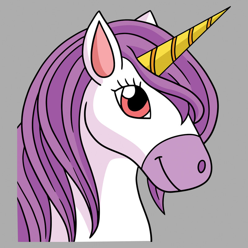 قیمت و خرید استیکر پارچه و لباس مدل dtf طرح یونیکورن کد H20.1012 مجموعه 3 عددی