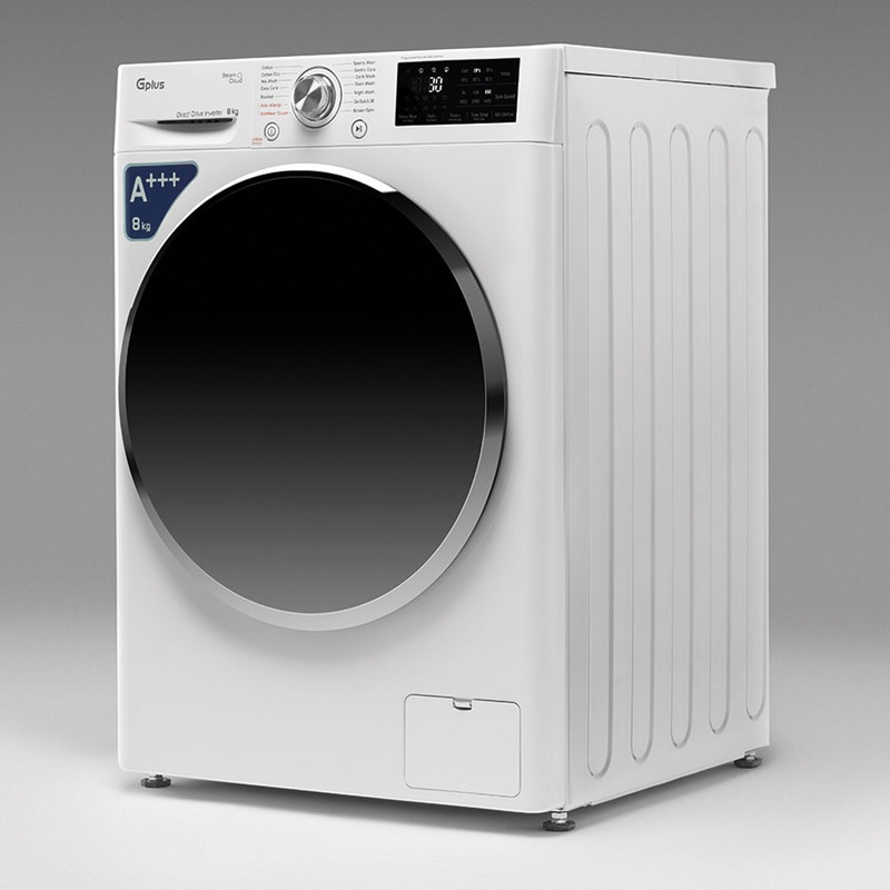 قیمت و خرید ماشین لباسشویی 8 کیلوگرم اتوماتیک جی پلاس مدل GWM-P88W