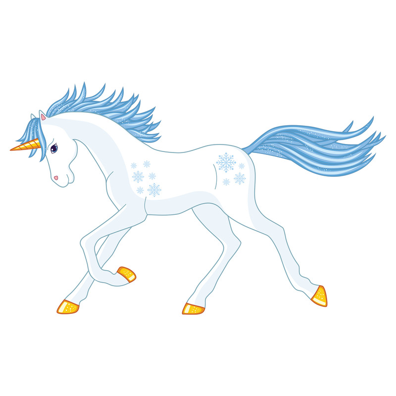 قیمت و خرید استیکر پارچه و لباس مدل dtf طرح یونیکورن کد H20.650 مجموعه 3 عددی