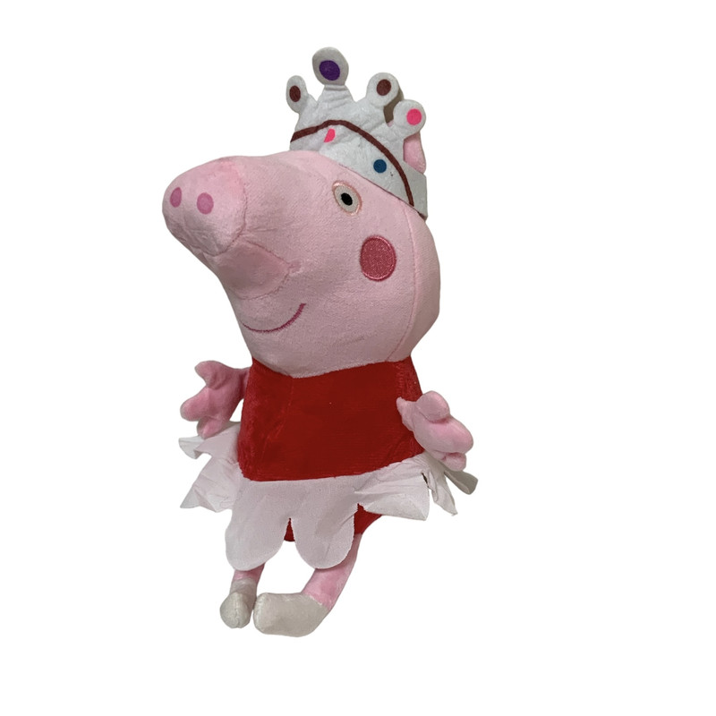 قیمت و خرید عروسک طرح خوک پپاپیگ لپ گلی ارتفاع 26 سانتی متر