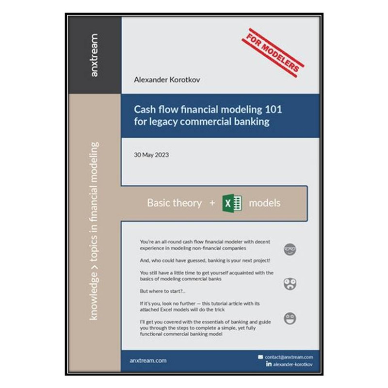 قیمت و خرید کتاب Cash flow financial modeling 101 for legacy commercial ...