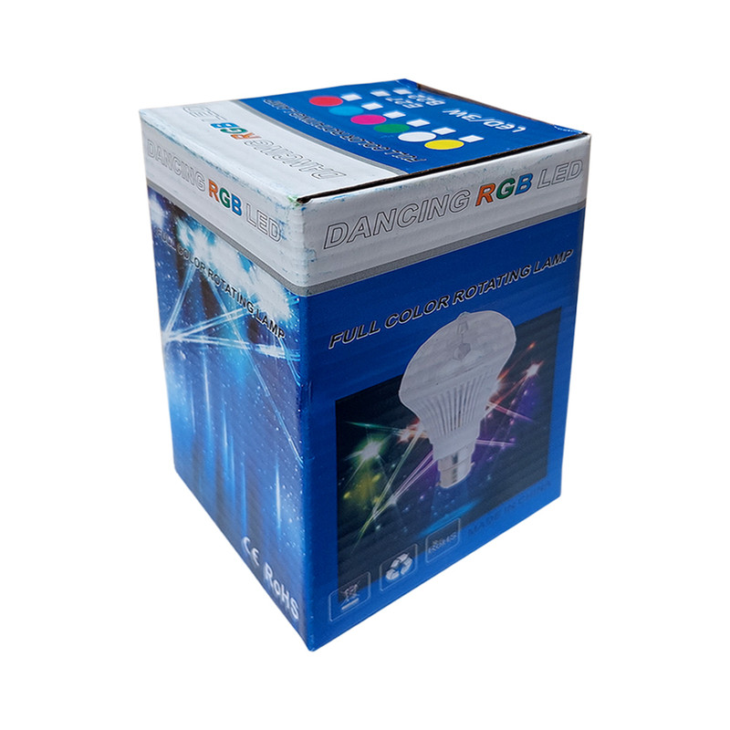 قیمت و خرید رقص نور مدل RGB E27