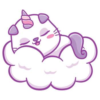 قیمت و خرید استیکر پارچه و لباس مدل dtf طرح یونیکورن کد H15.969 مجموعه 4 عددی